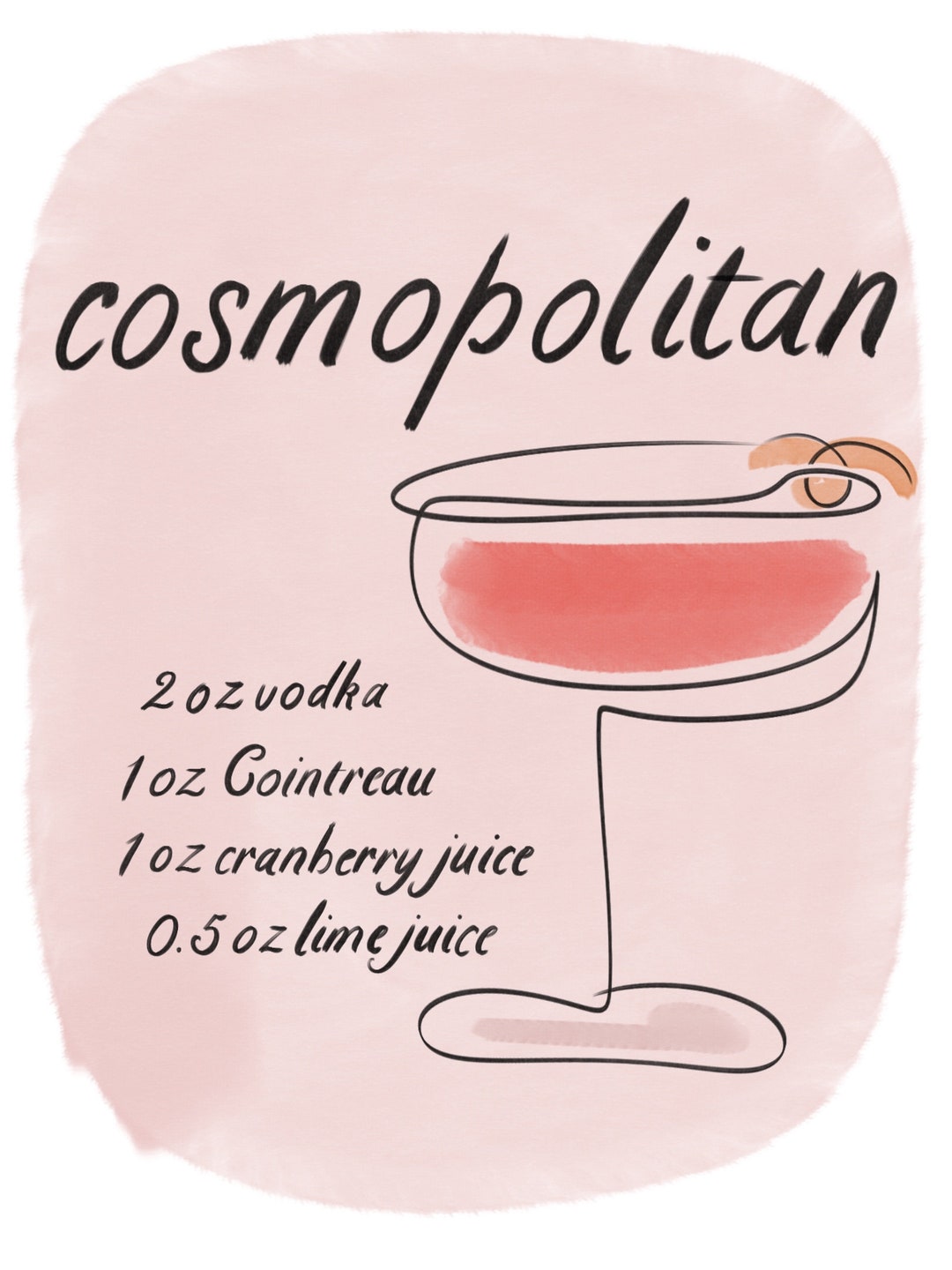 Cosmopolitan Poster Digital Download - Etsy