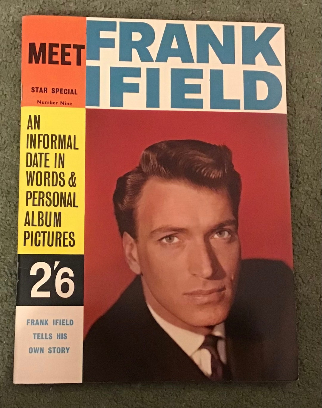 Meet Frank Ifield. Vintage Booklet Published 1963. - Etsy UK
