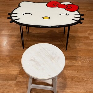Hello Kitty Epoxy Table - Etsy