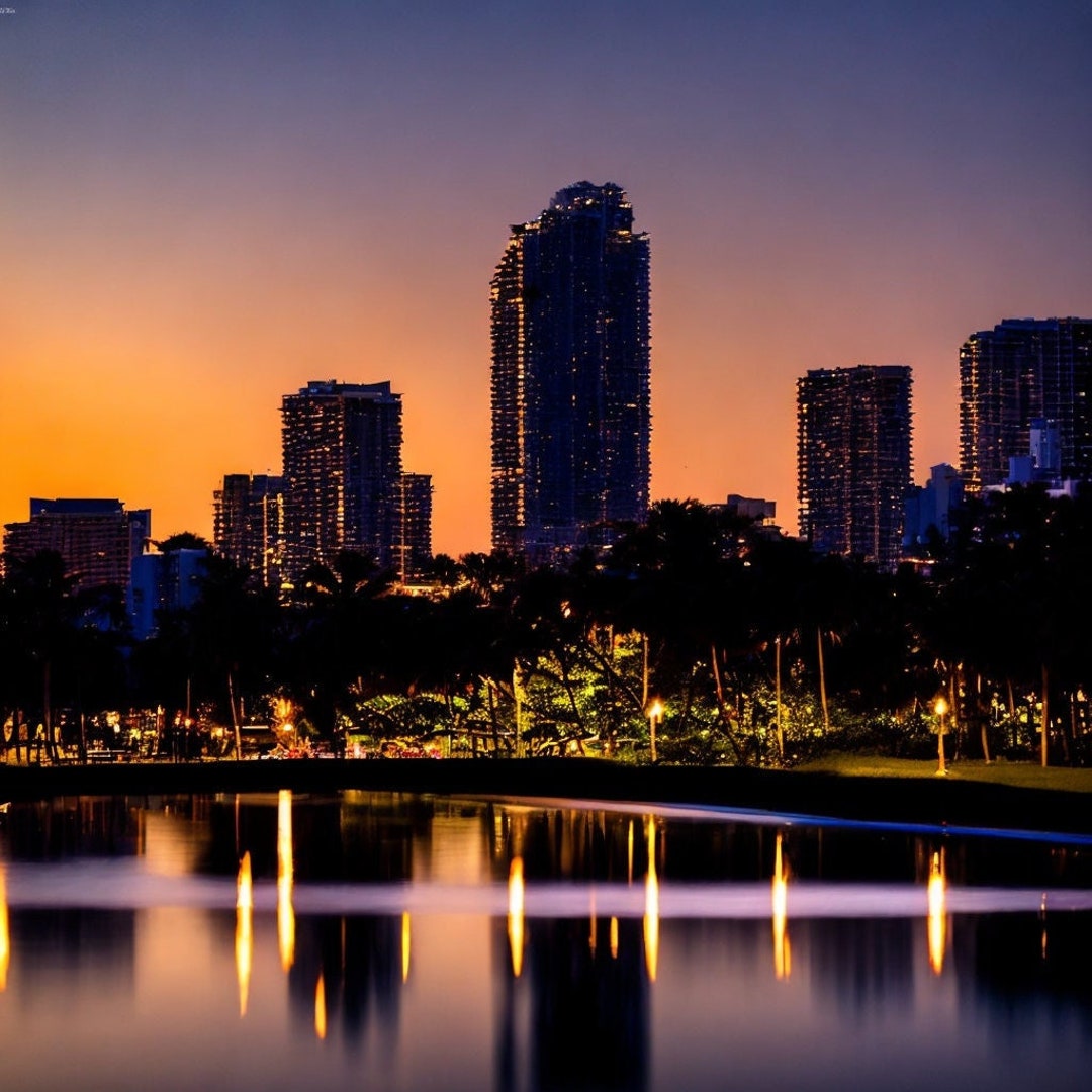 Down Town Miami - Etsy