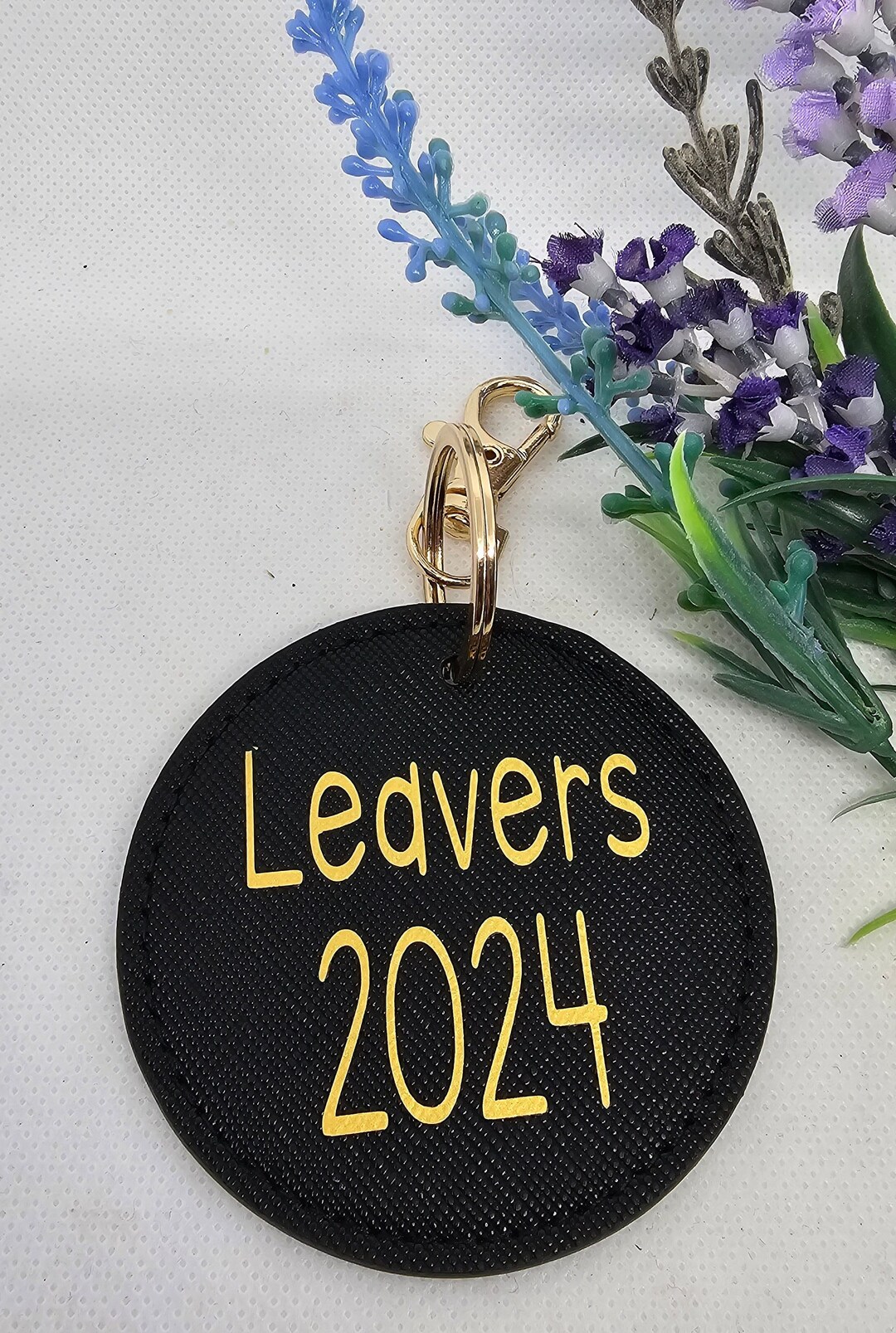 Leavers 2024 Keyring, End of Year Class Gift, Gift for Student, Faux ...