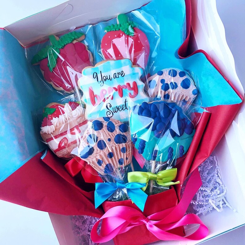 Custom Cookie Bouquets - Etsy