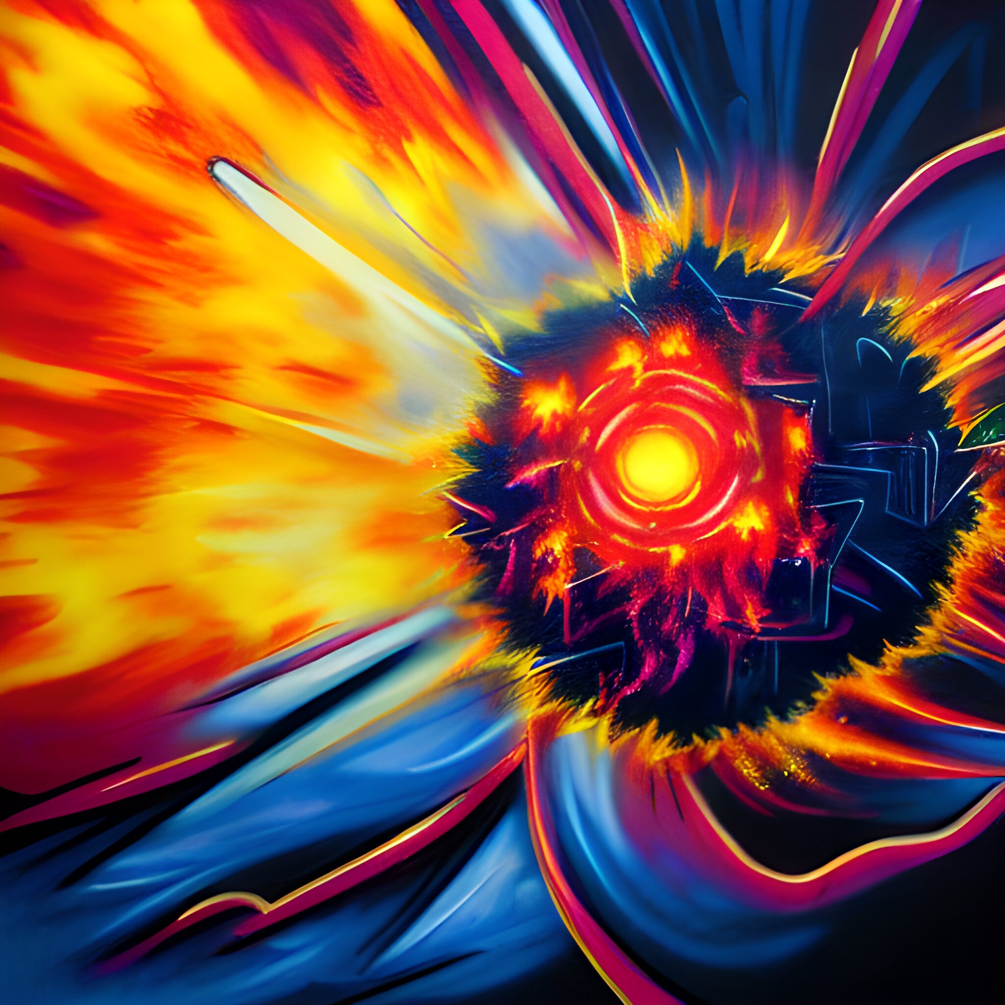 Supernova Drawing Simple