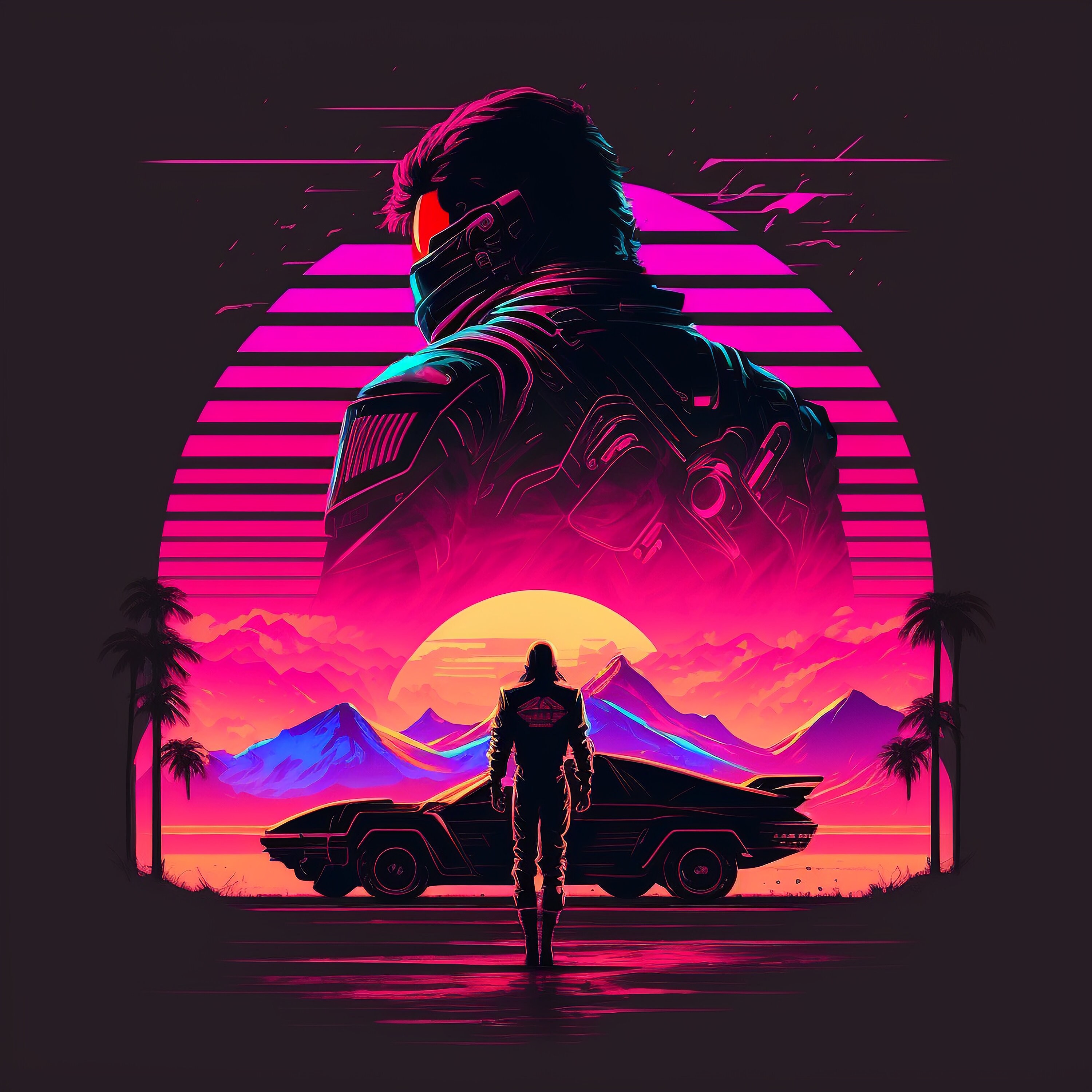 Synthwave, Retro, Road Trip, 80s, Nostalgia, Electronic, Travel, Neon ... Synthwave, Retro, Road Trip, 80s, Nostalgia, Electronic, Travel, Neon ...