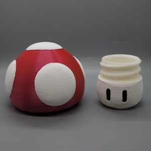 3d Printed Mushroom Container - Etsy