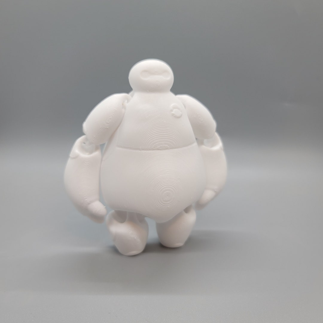 Flexible 3D Printed Baymax: Adorable and Poseable Hero - Etsy