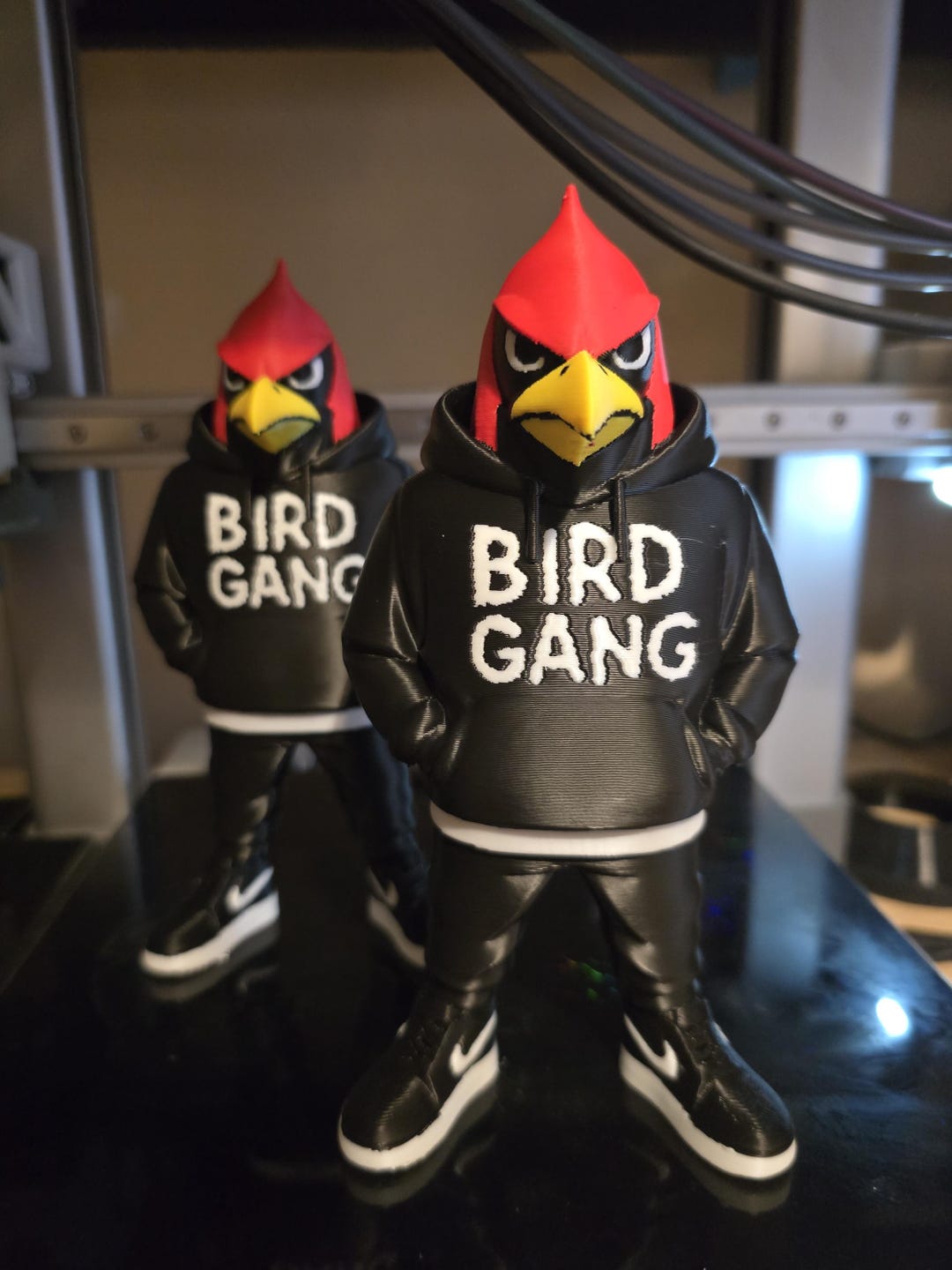 Bird Gang Cardinal 3D Printed Fan Figurine - Etsy