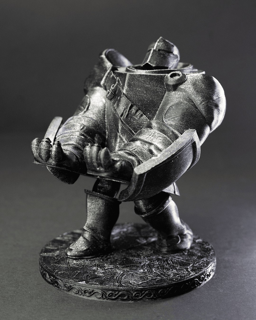 Medieval Marvel: 3D Printed Buff Knight Controller Holder - Etsy