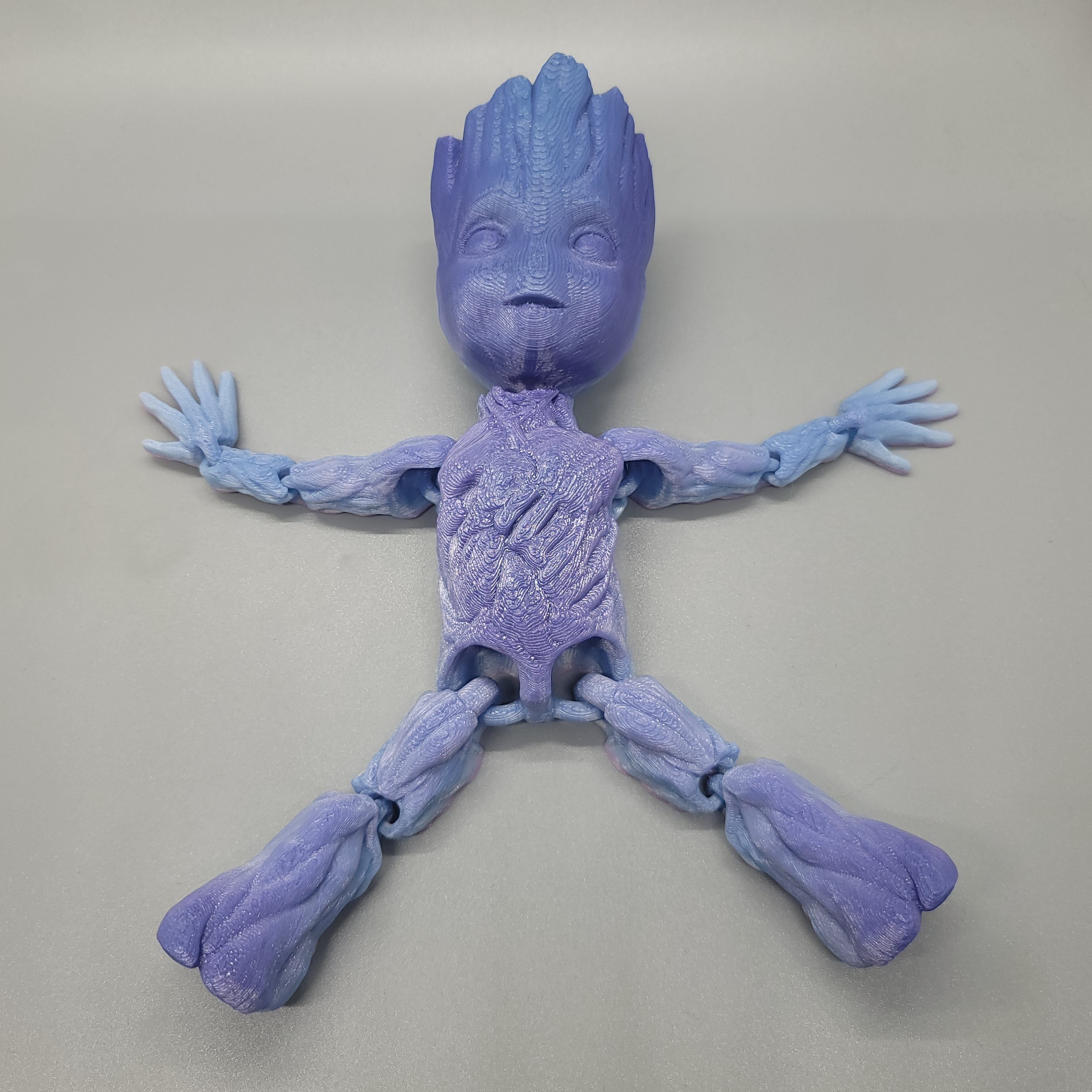 Adorable Articulating 3D Printed Baby Groot: Poseable Marvel ...