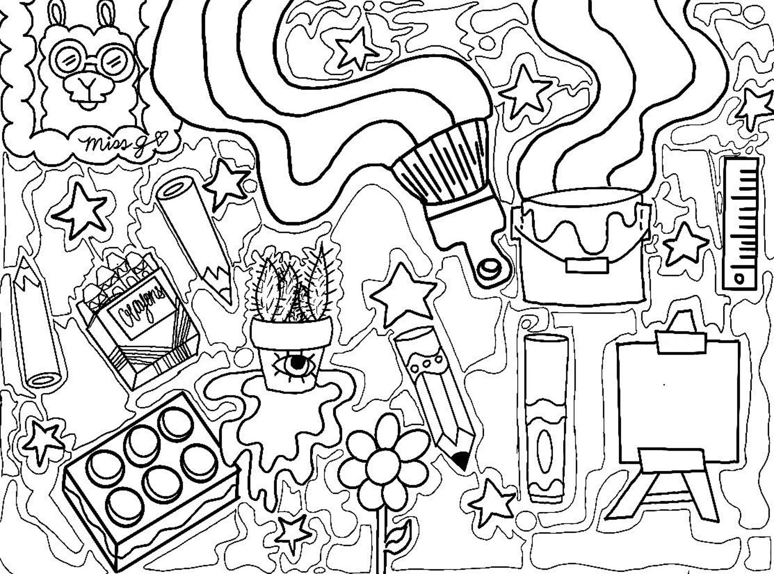 Original Coloring Pages - Etsy