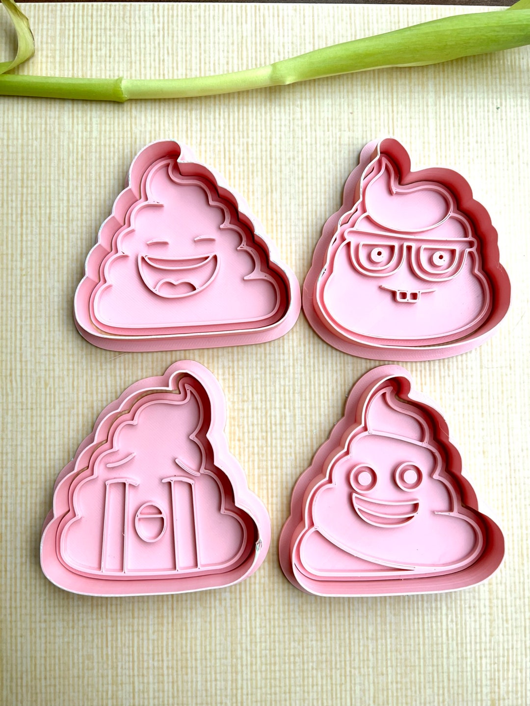 Poop Cookie Cutters and Stamp - Etsy