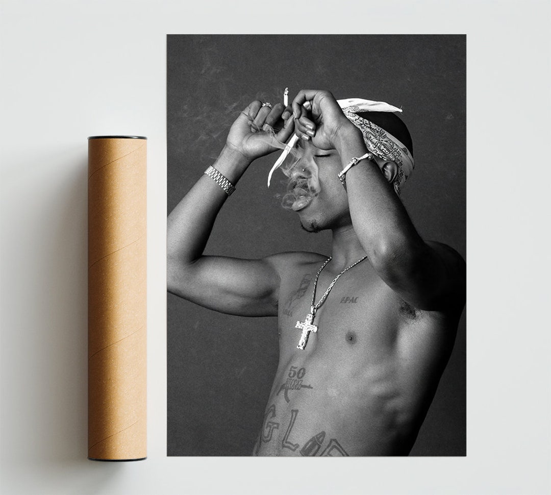 2pac Poster 2pac Print 2pac Wall Art 2pac Gifts Home - Etsy