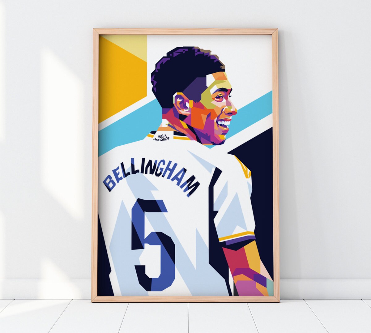 Jude Bellingham Poster Jude Bellingham Wpap Art Jude Bellingham Print ...
