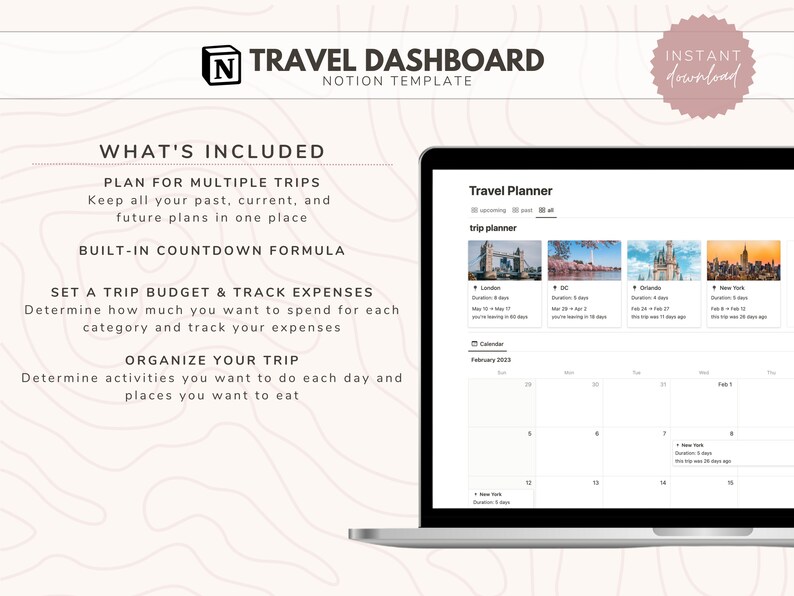 Notion Ultimate Travel Planner Template Travel Dashboard Etsy notion-ultimate-travel-planner-template-travel-dashboard-etsy
