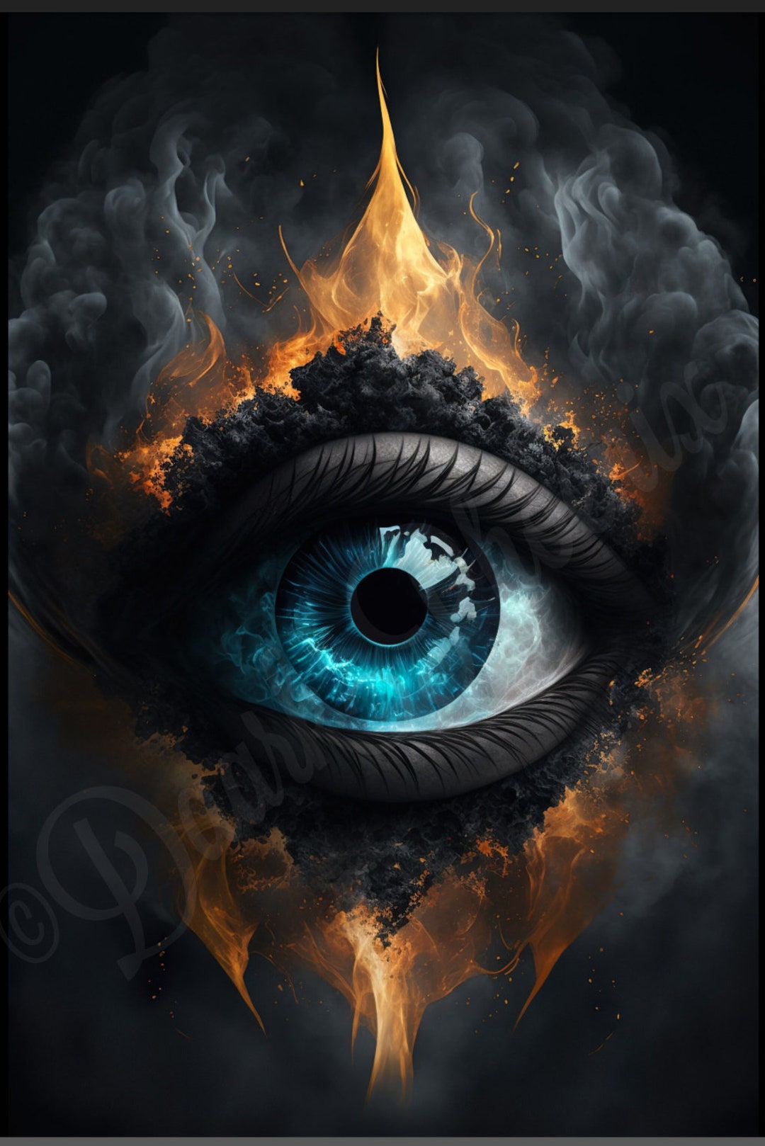 Dystopian Eye #3 - Etsy