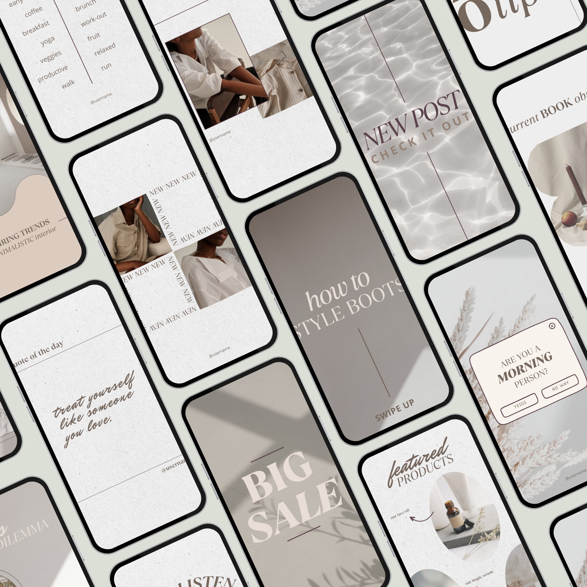 Instagram SOCIAL MEDIA Templates Canva for Social Media Managers Ig ...