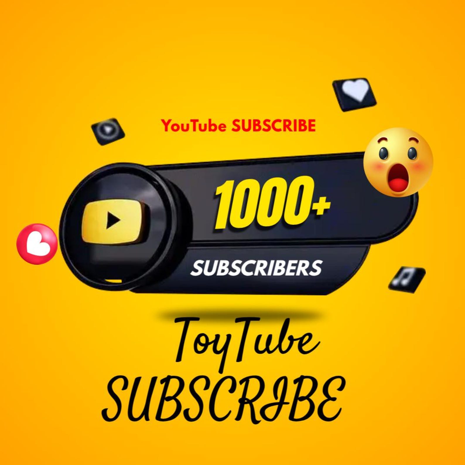 1000 Youtube Subscribers Fast and Safe | Real Active Youtube Channel ...