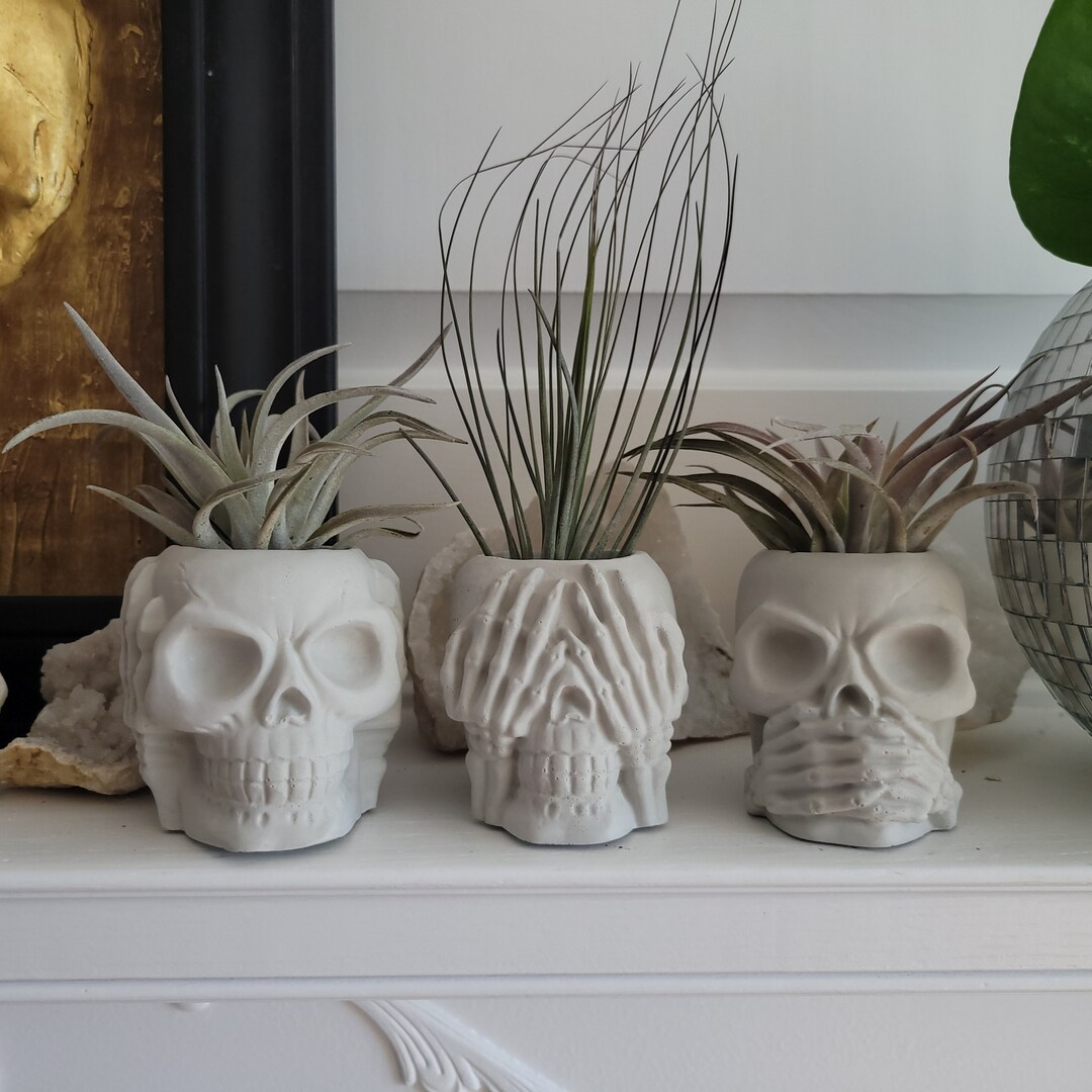 Hear No Evil See No Evil Speak No Evil Flower Pots - Etsy
