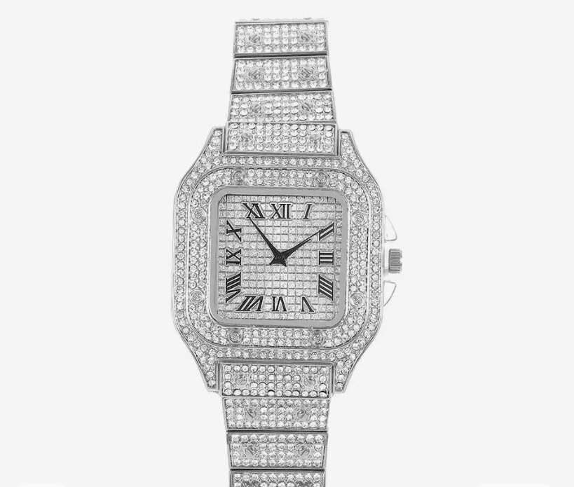 Iced Out Watch - Etsy