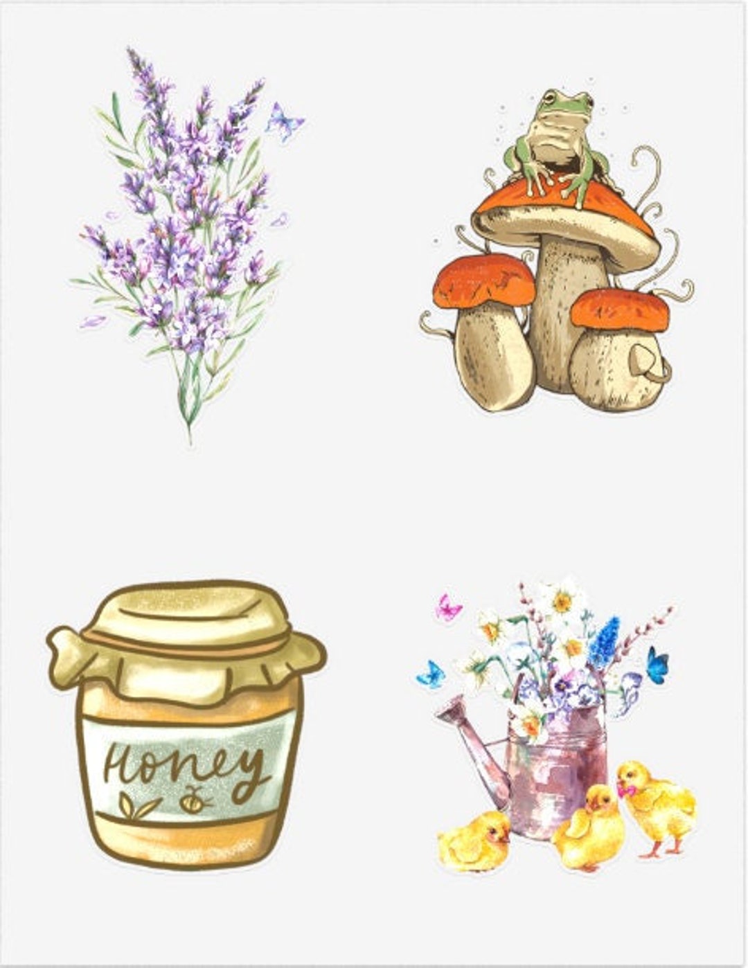 Cottagecore Stickers | Cottagecore | Mushrooms | Cottage Life - Etsy