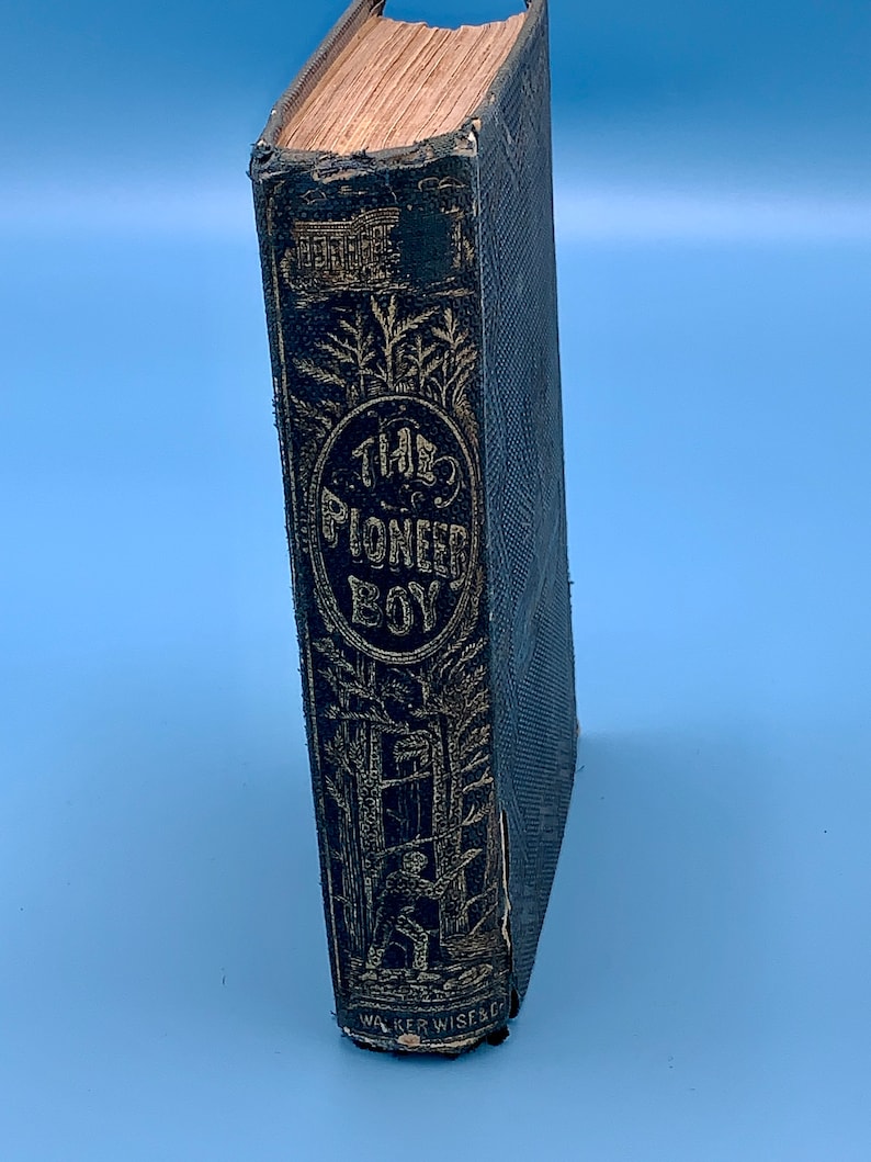 Rare 1863 First Edition “pioneer Boy and How He Became President” - Etsy