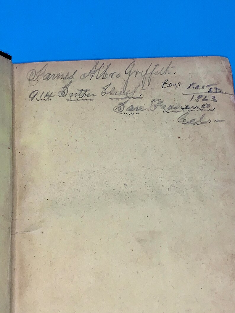 Rare 1863 First Edition “pioneer Boy and How He Became President” - Etsy
