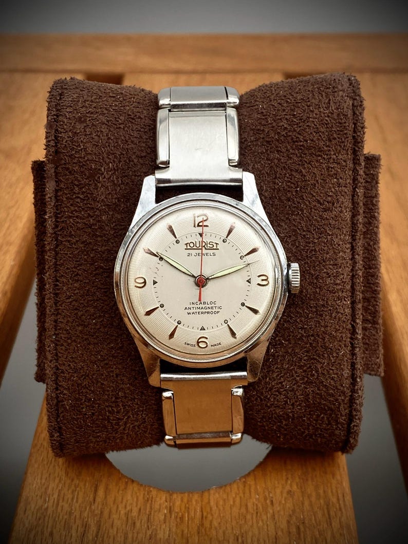Vintage Watch, TOURIST, Swiss Made 21 Jewel Movement, Early 1960s ...