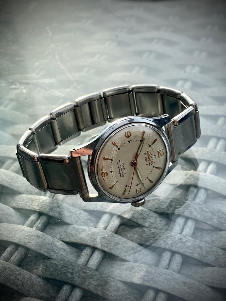 Vintage Watch, TOURIST, Swiss Made 21 Jewel Movement, Early 1960s ...