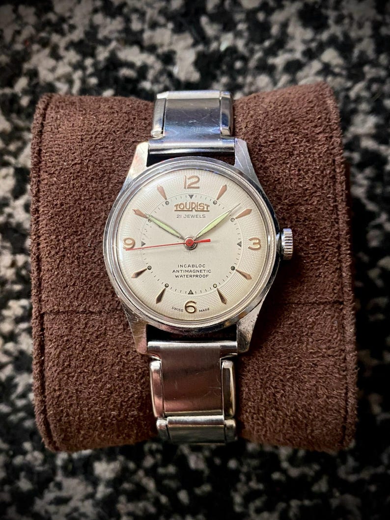 Vintage Watch, TOURIST, Swiss Made 21 Jewel Movement, Early 1960s ...