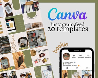 BEAUTY 20 Instagram Post Template Canva Template Social Media Template ...