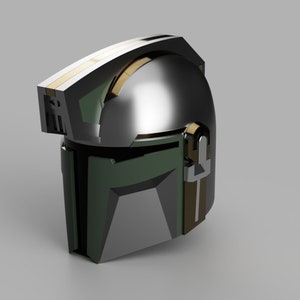 The Juggernaut: 3D Printable Helmet Inspired by the Mandalorian - Etsy