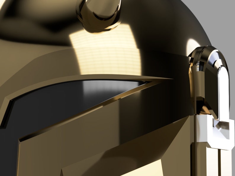 The Apprentice: 3D Printable Helmet Inspired by the - Etsy