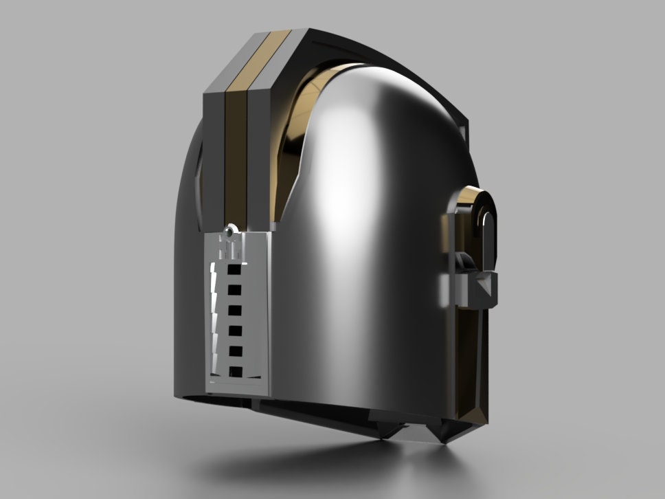The Juggernaut: 3D Printable Helmet Inspired by the Mandalorian - Etsy