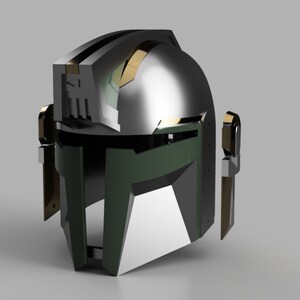 The Juggernaut: 3D Printable Helmet Inspired by the Mandalorian - Etsy