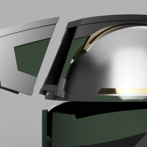 The Juggernaut: 3D Printable Helmet Inspired by the Mandalorian - Etsy