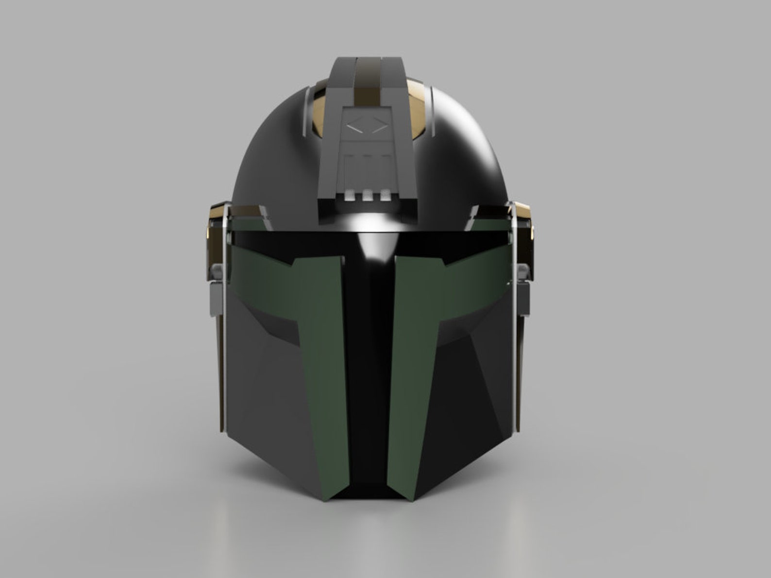 The Juggernaut: 3D Printable Helmet Inspired by the Mandalorian - Etsy