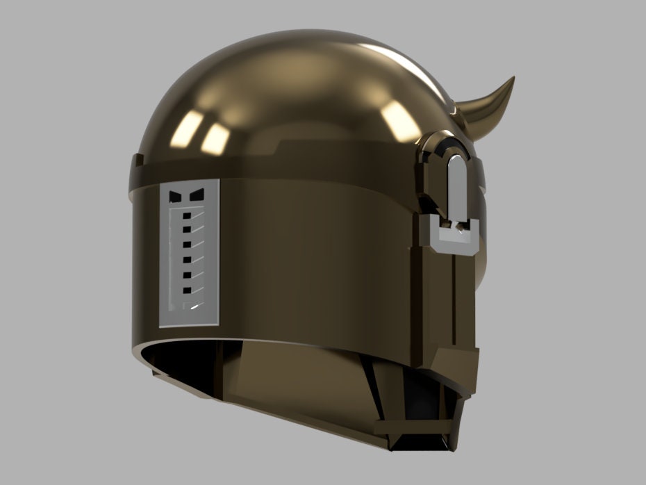 The Apprentice: 3D Printable Helmet Inspired by the Mandalorian - Etsy
