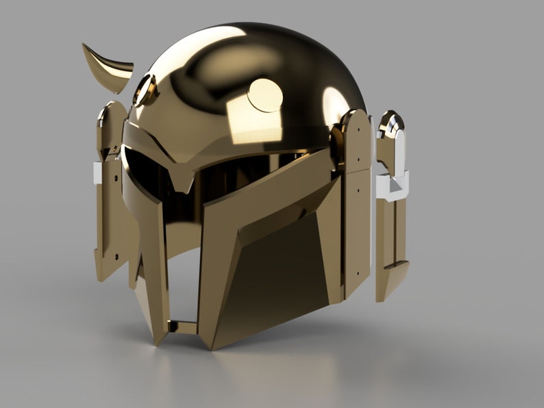 The Apprentice: 3D Printable Helmet Inspired by the - Etsy