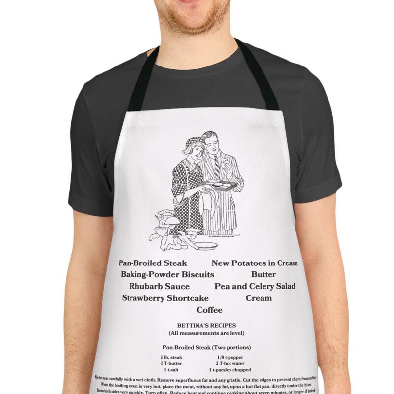 Apron Cookbook - Etsy