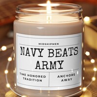 Navy Army USNA Game Day Football Squared Banner Anchor Goat Annapolis ...
