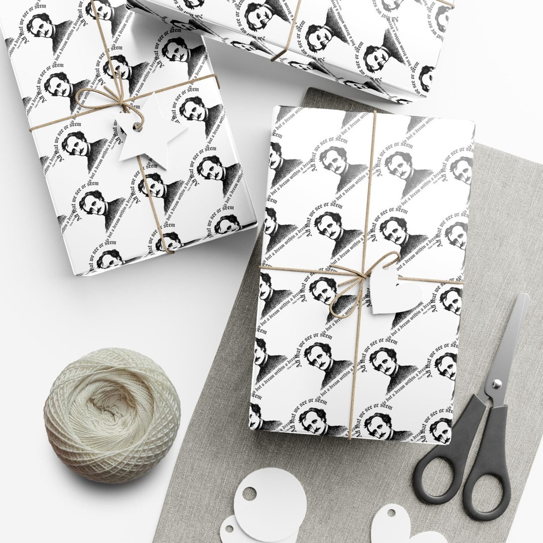 Edgar Allan Poe, Dream Within a Dream, Gift Wrapping for Teachers ...