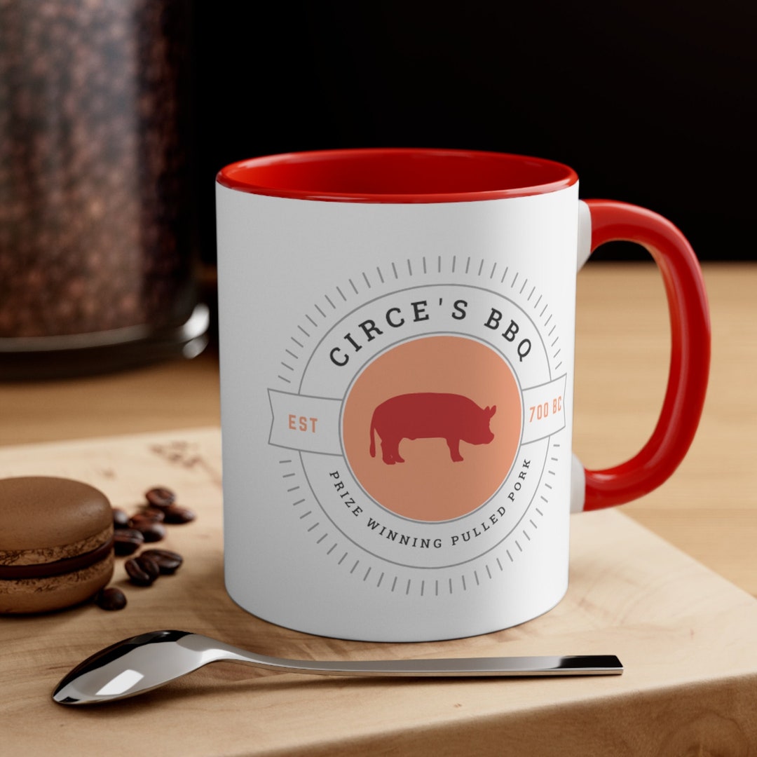 Circe BBQ, Greek Mythology, the Odyssey, Accent Coffee Mug, 11oz ...