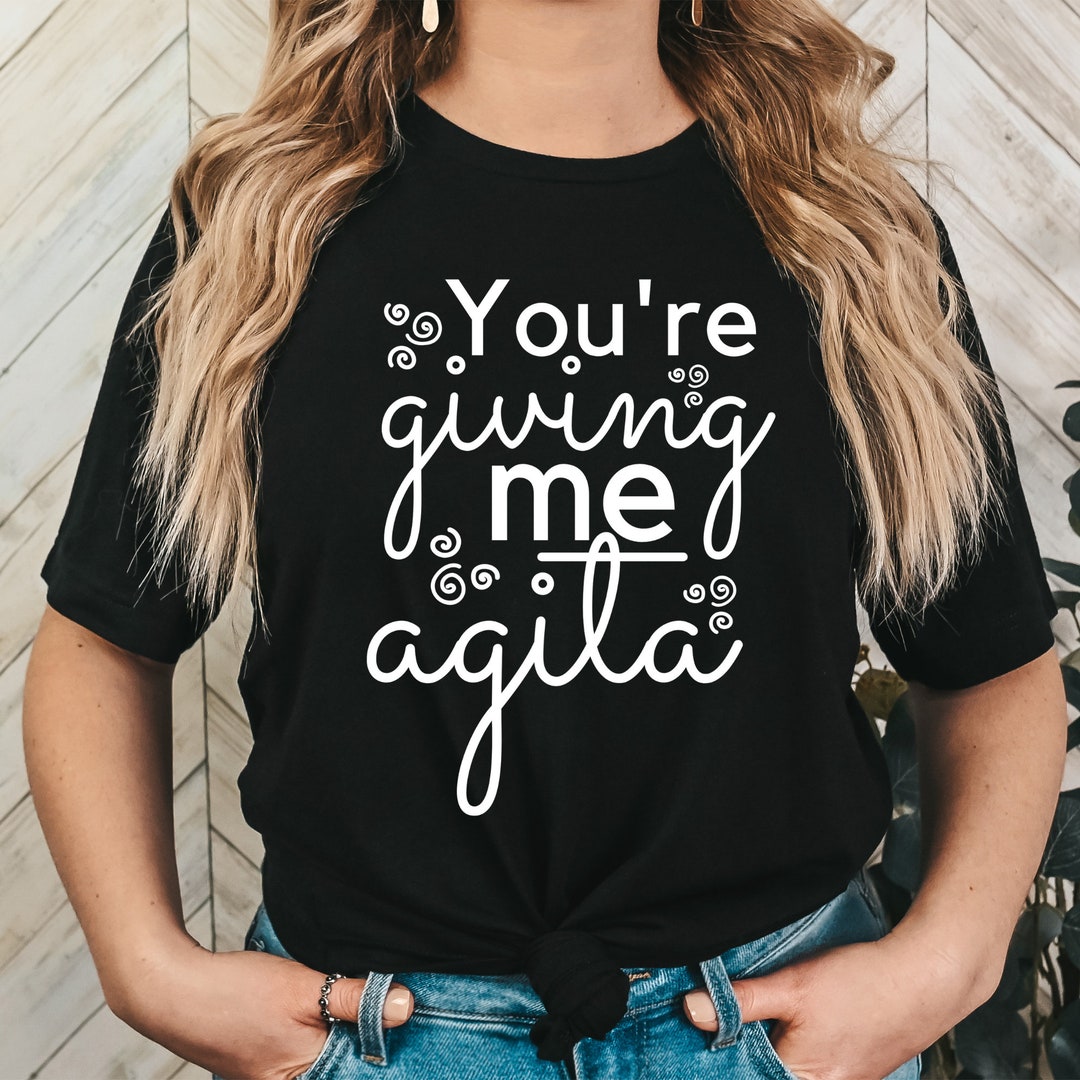 You're Giving Me Agita, Italian American Unisex Softstyle T-shirt ...