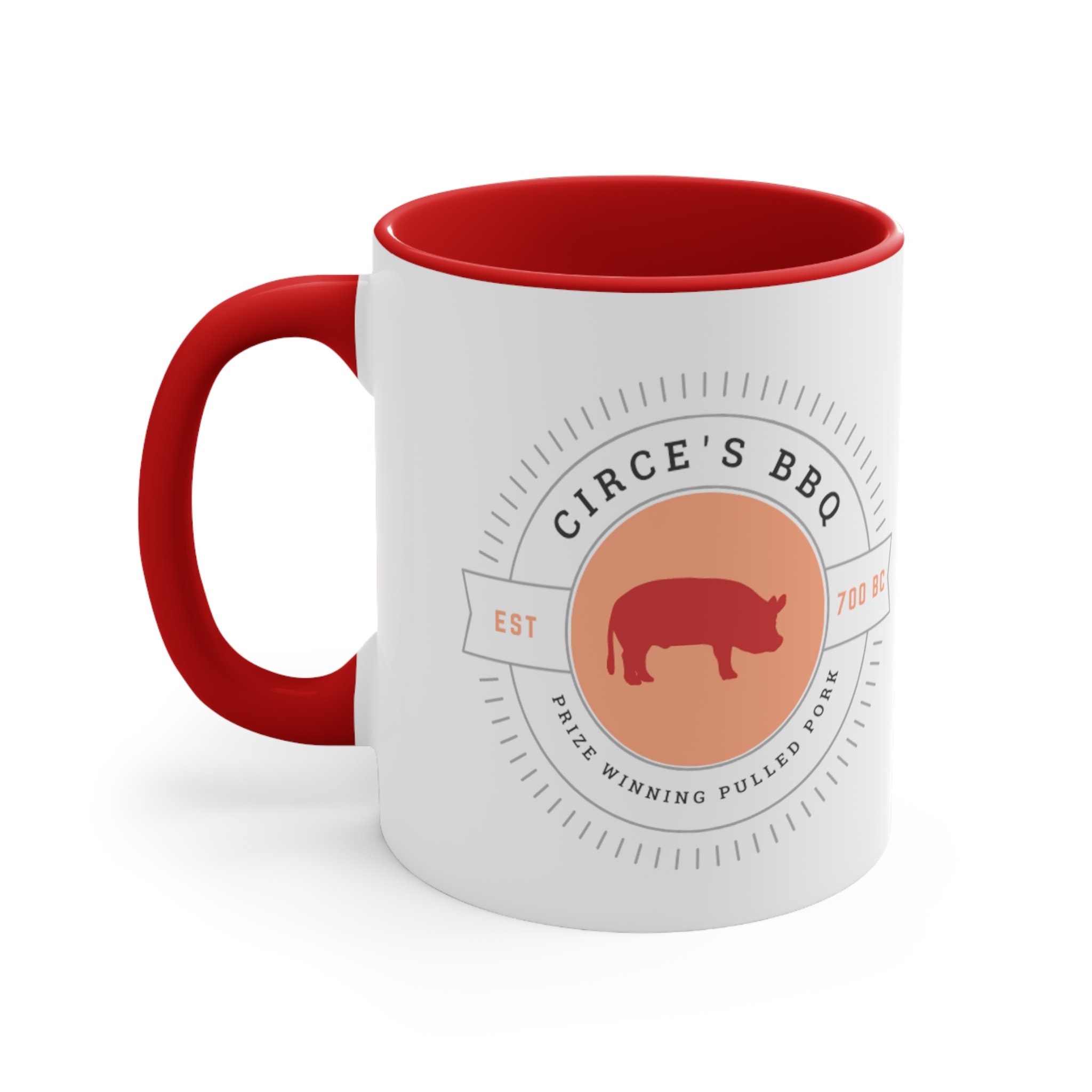 Circe BBQ, Greek Mythology, the Odyssey, Accent Coffee Mug, 11oz ...