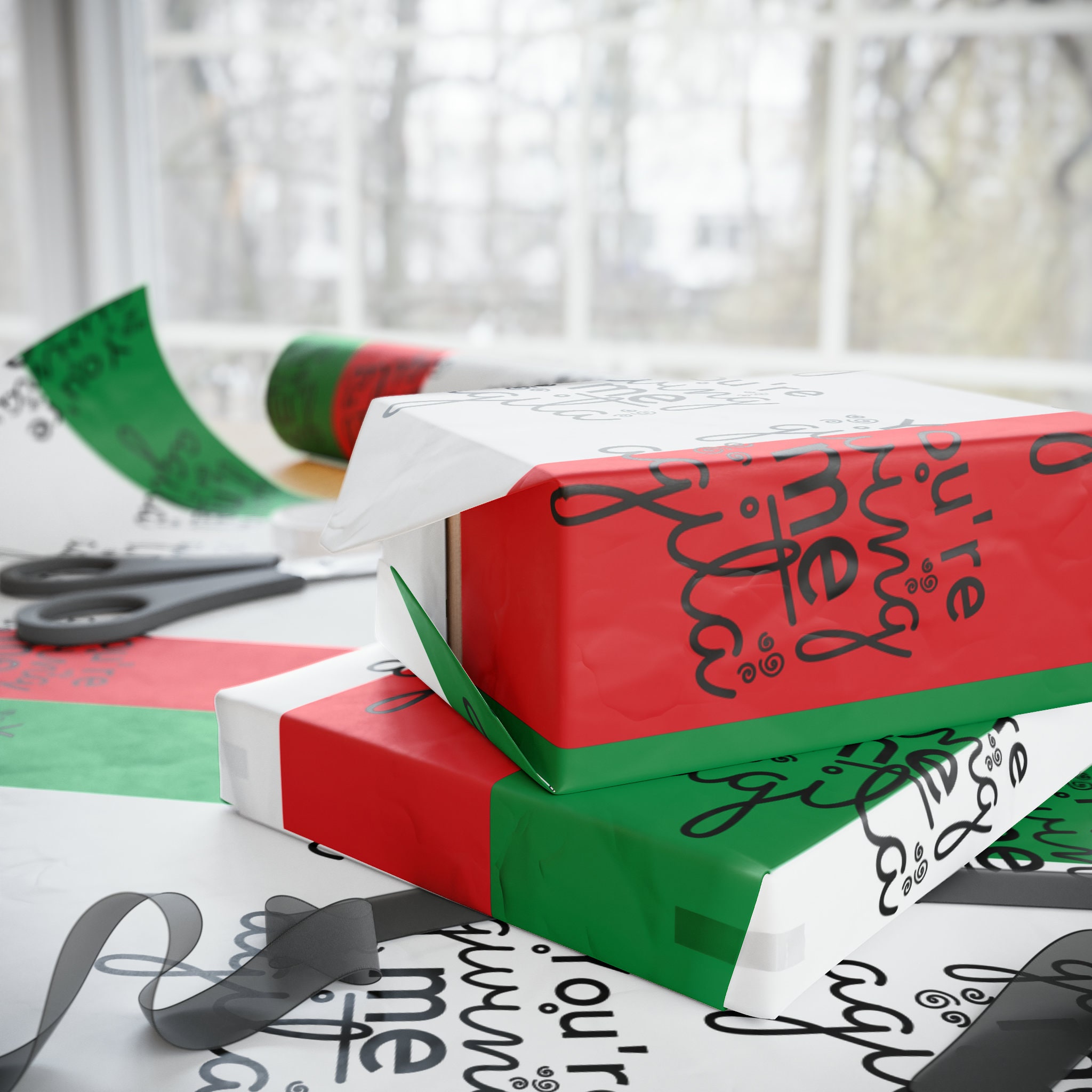 You're Giving Me Agita Wrapping Paper, Italian-american Gift Wrap ...