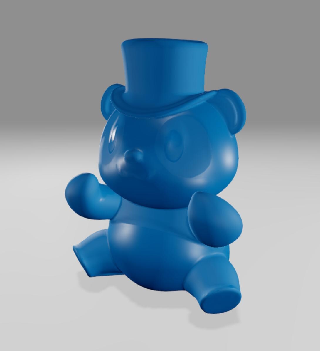 Kindly 3D Prints - Cute Fat Panda 3D Print File | Instant Download ...