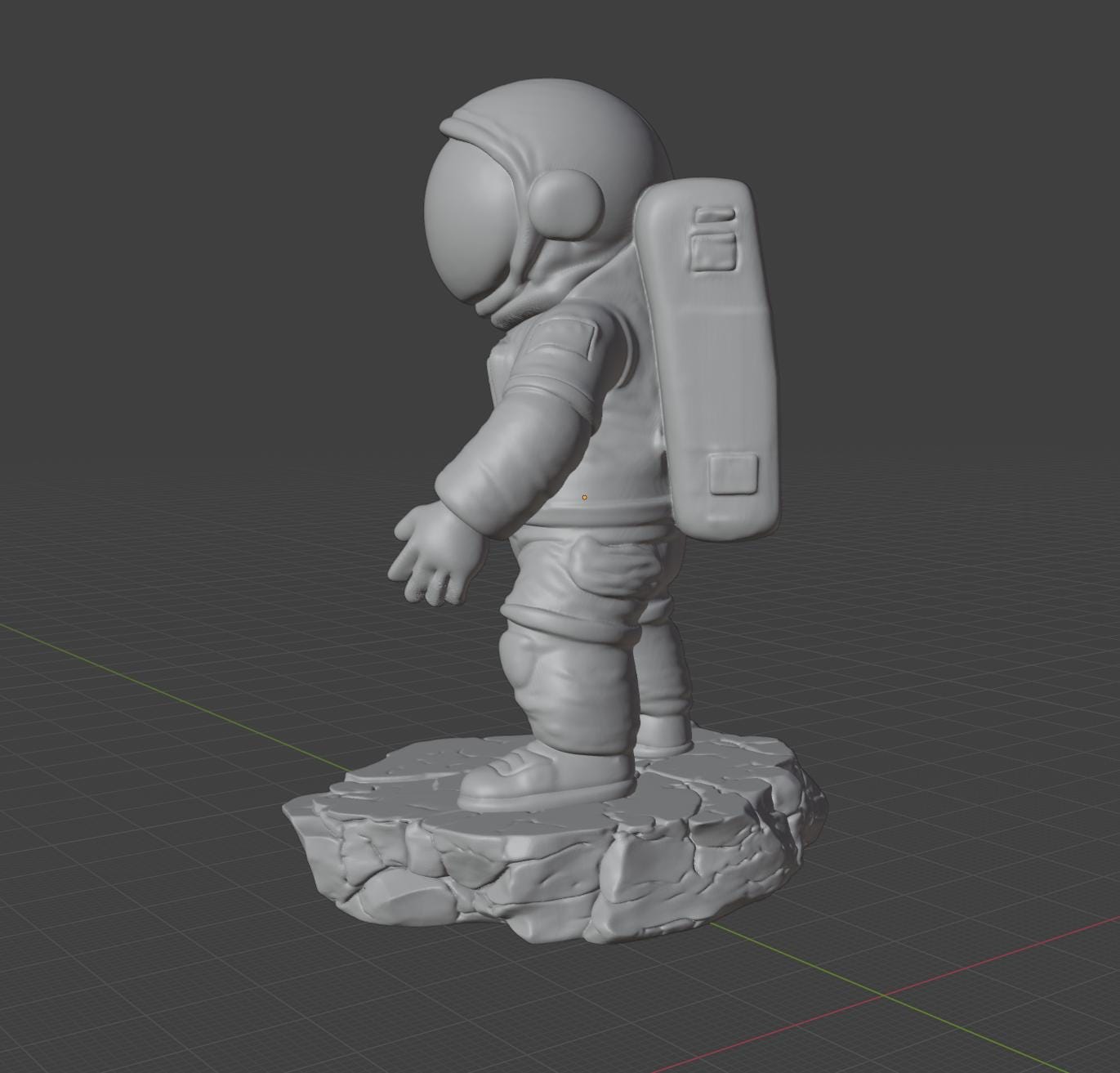 3D Printable Astronaut 3MF File – Instant Download | DIY 3D Printing ...