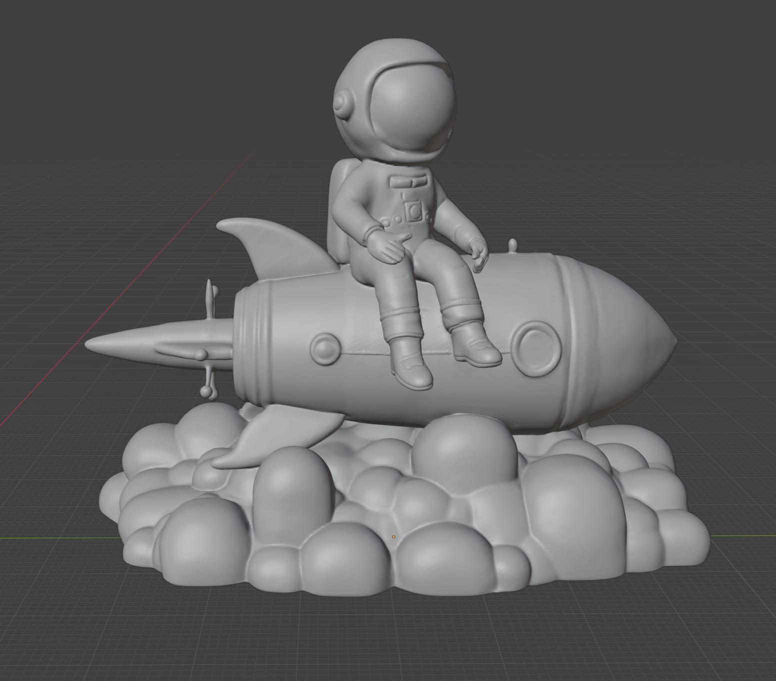 3D Printable Rocket 3MF File – Instant Download | DIY 3D Printing Model ...