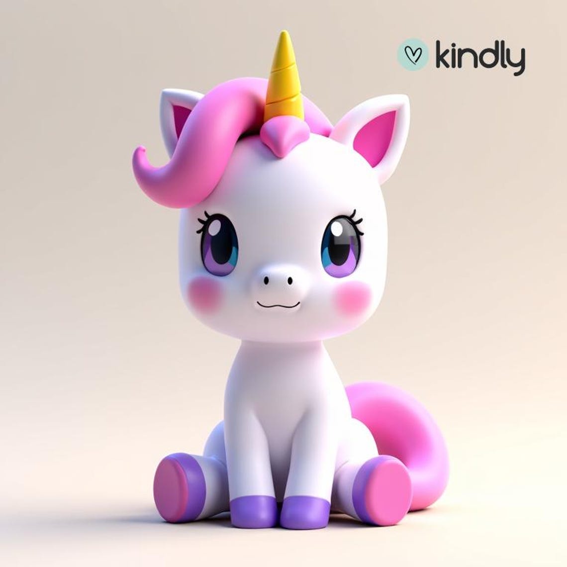 Adorable 9 Pack Unicorn 3D Print Files | Instant Download | STL & 3MF ...