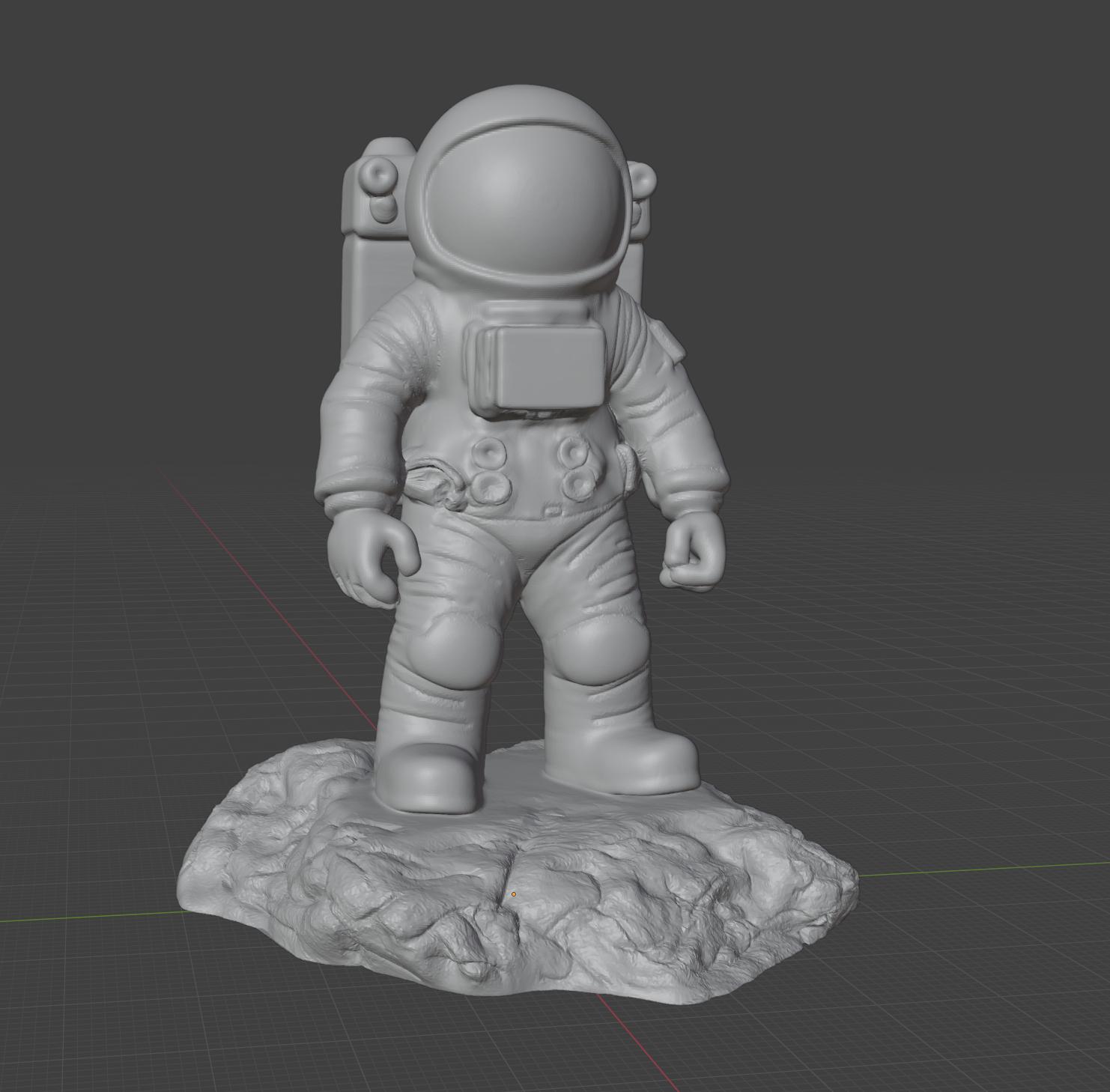 3D Printable Astronaut 3MF File – Instant Download | DIY 3D Printing ...